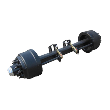 13T American Type Out Board Axle for Trailer | Heavy Duty Trailer Axle ...